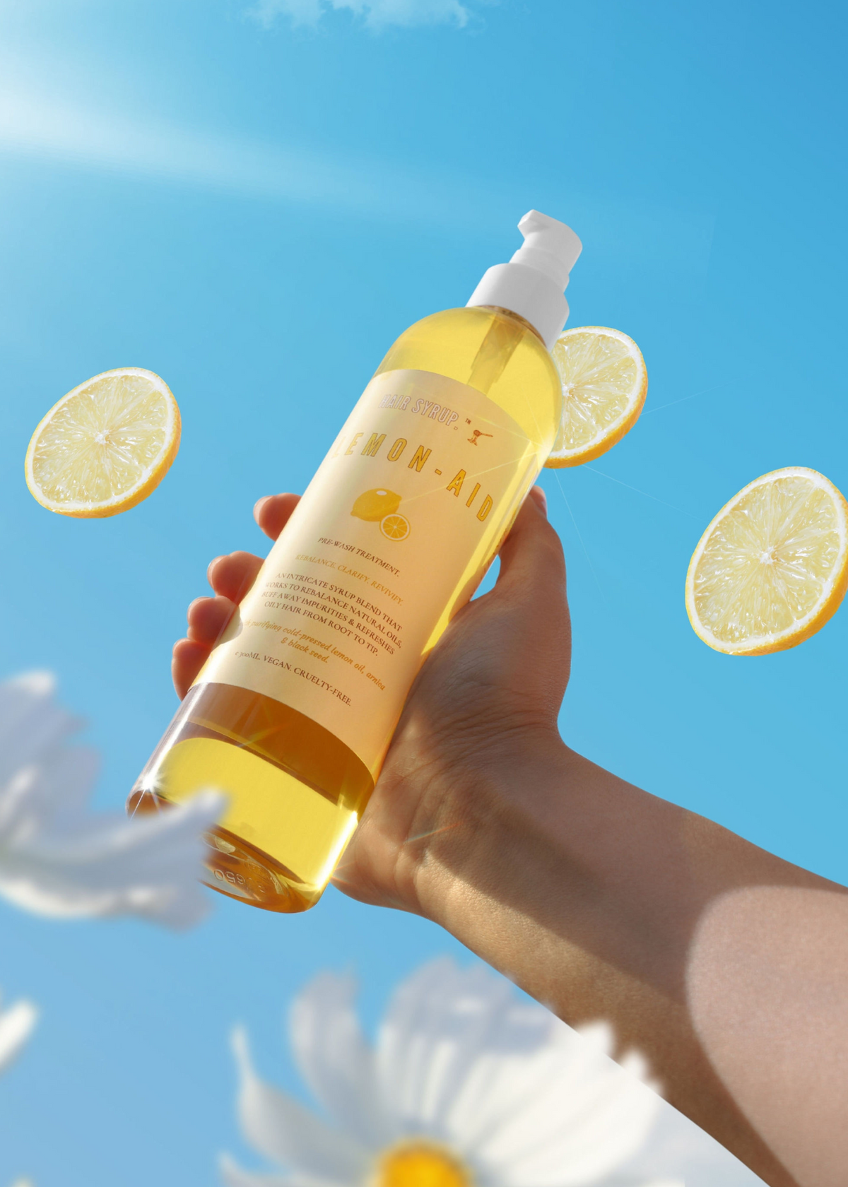 Lemon Hair Oil | Hair Syrup