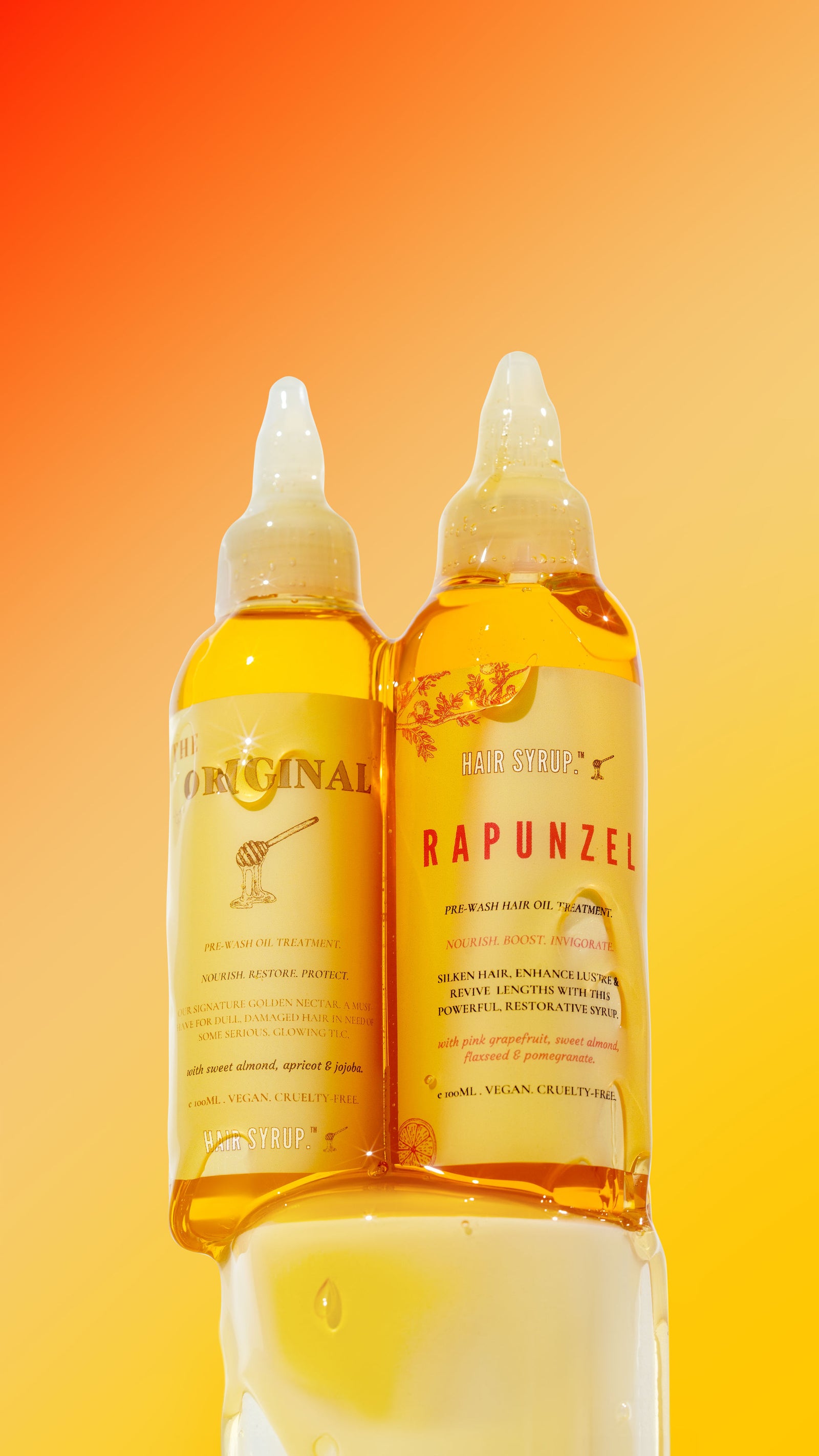 Natural Hair Serums & Oils | Hair Syrup