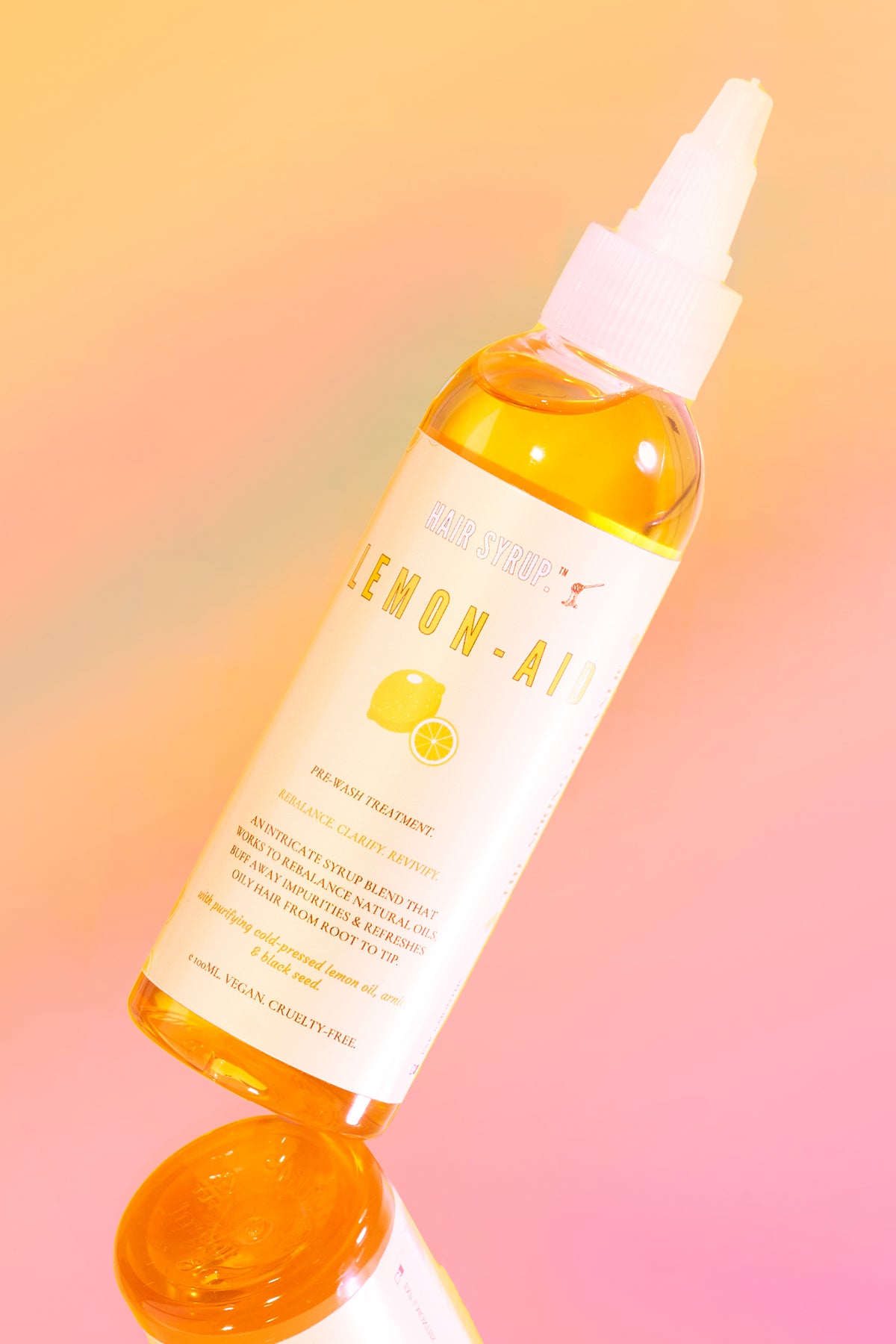 Lemon Hair Oil | Hair Syrup