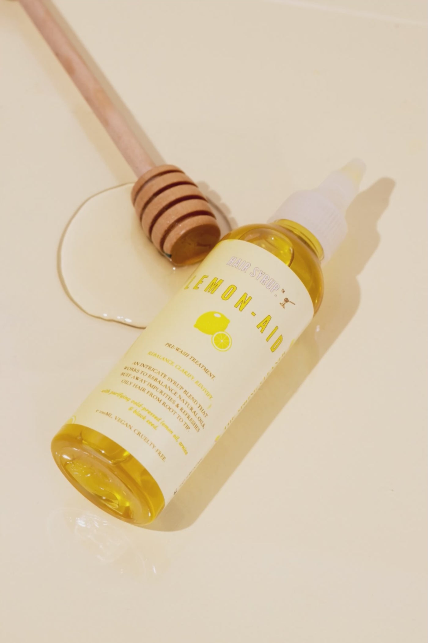 Lemon Hair Oil | Hair Syrup